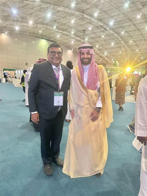 Anup Kumar Keshan On Linkedin With Director Of The Saudi Chamber Of