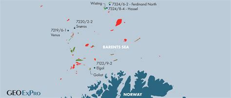 Barents Sea Oil Fields