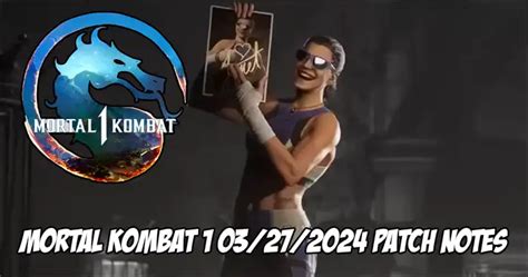 New Mortal Kombat 1 Patch Notes Include Fix For Janet Cage Before Shes