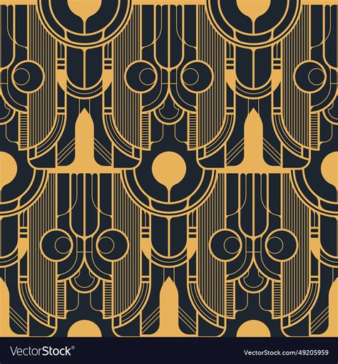 Retro Style Seamless Pattern Royalty Free Vector Image