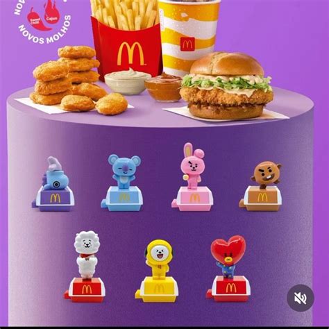 Coleção Bt21 Completa Em 2025 Mcdonalds Mcdonalds Mcdonald
