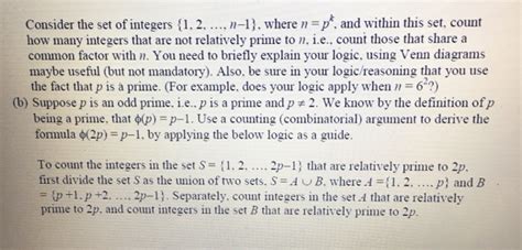 Solved 1 6 Pts First Recall The Definition Of Eulers