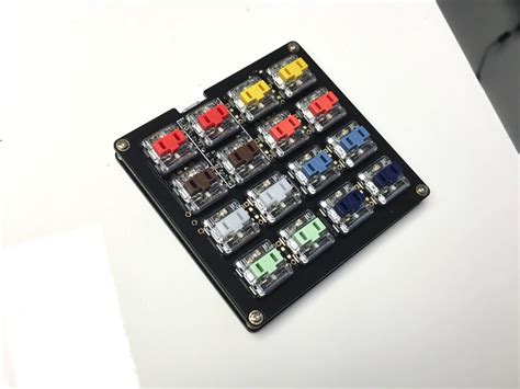 Chocopad 16 Key Macropad For Kailh Choc Low Profile Switches Keebio