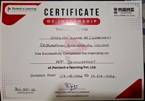 Aashish Kumar Ra On Linkedin Internship Appdevelopment Tech