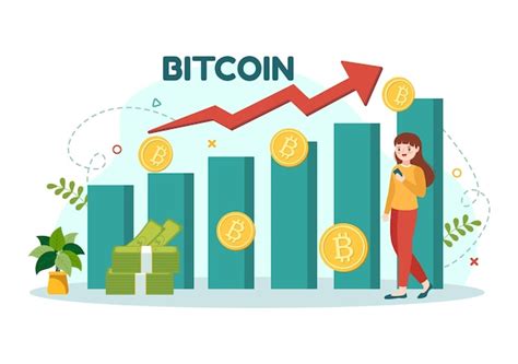 Premium Vector Bitcoin Vector Illustration With Cryptocurrency Coins