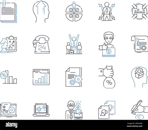 Association Society Line Icons Collection Membership Community Collaboration Advocacy