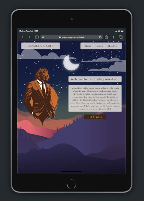 GitHub Suleymangunes Dorilla Games Website Dorilla Games Website And