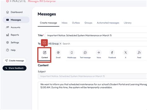 messages xr enterprise overview messages xre