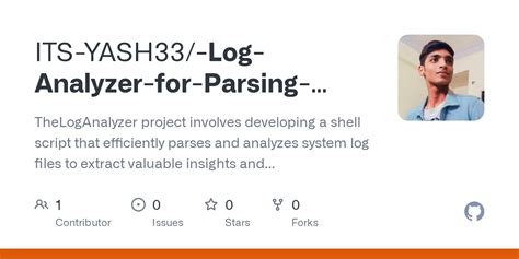 Github Its Yash33 Log Analyzer For Parsing And Analyzing System Log