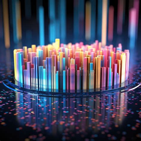 stack data document and paperwork generative ai stock illustration