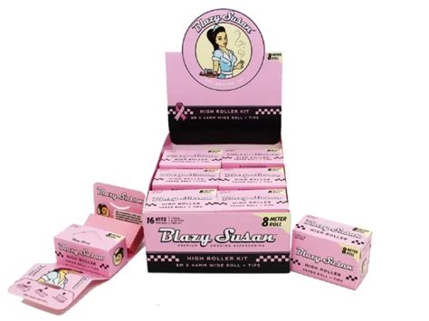 Blazy Susan High Roller Kit Pink Smokers Choice Uk
