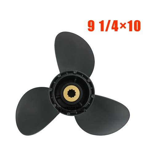 9 1 4 10 Outboard Propeller For Suzuki Boat Motor 8 9 9 15 20hp Aluminum 