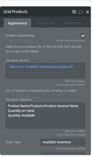 Help Needed Excel Like Table Help Needed Join The Bubble