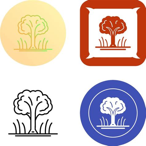 Tree Icon Design 44242970 Vector Art At Vecteezy