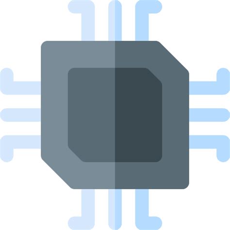 Microchip Basic Rounded Flat Icon