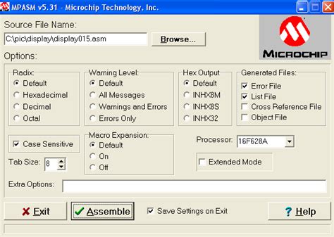 Settorezero Gestione In Assembler Di Due Display A Led A 7 Segmenti Con Pic16f628
