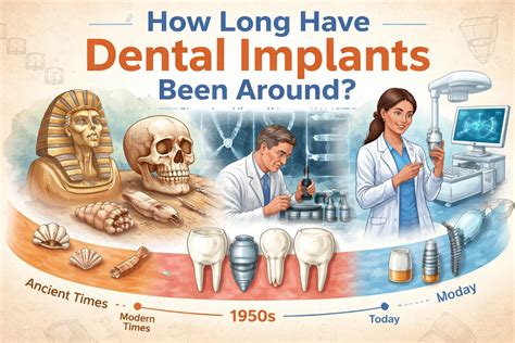 How Long Have Dental Implants Been Around A Complete Historical Guide