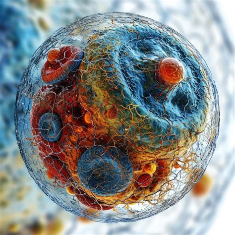 Premium Ai Image Unveiling The Intricacies The Structure Of The Human Cell A Journey Into The