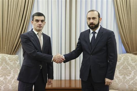 Արարատ Միրզոյանը հանդիպել է Արցախի նորանշանակ ԱԳ նախարար Սերգեյ Ղազարյանի հետ Factor Tv