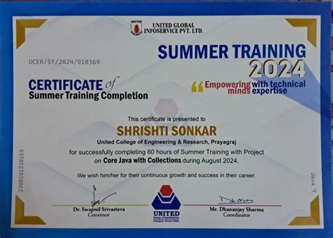 Shrishti Sonkar On Linkedin Java Ucer Linkedin Summertraining
