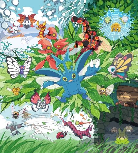 Liste Des Pokémon Bugs