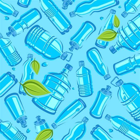 Plastic Bottles Background Vectors And Illustrations For Free Download