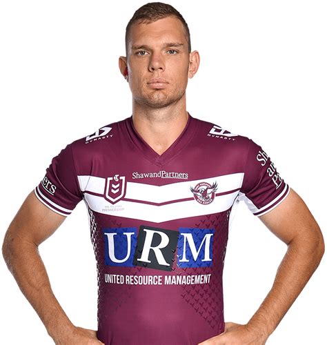 Tom Trbojevic Nrl 2021 Manly Sea Eagles Tom Trbojevic Kieran Foran