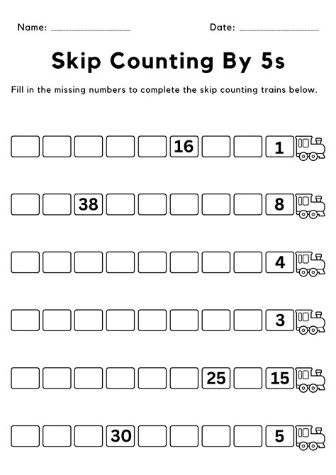 Skip Counting By 2s 5s And 10s Practical Activities Worksheet Made By
