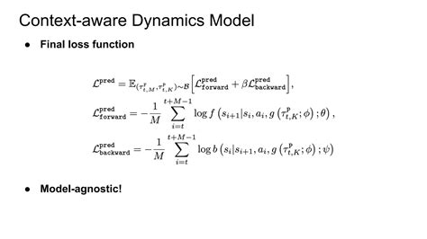 Context Aware Dynamics Model For Generalization In Model Based Reinfo…