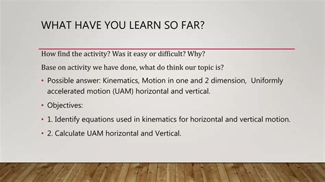 Grade 9 Uniformly Accelerated Motion Pptx Physics Science