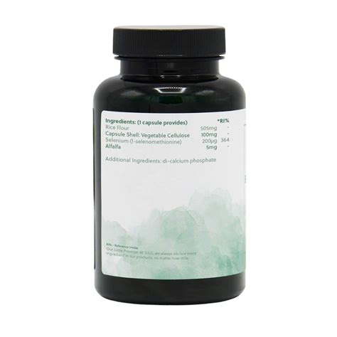 Selenium Capsules From Gandg 100 Clean Formula Nutritionist
