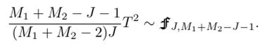 Multivariate Analysis Standard Parametric Approaches