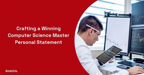 Crafting A Winning Computer Science Master Personal Statement Ambitio