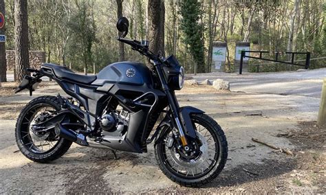 Zontes Scrambler 125 X Légère évolution Urbaanews