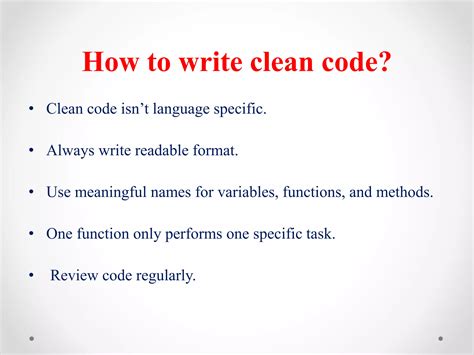 Clean Coding And Devops Finalpptx