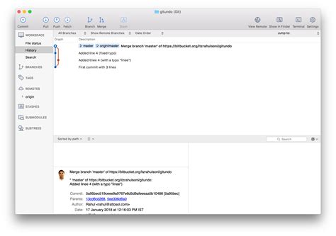 How To Undo In Git Using Sourcetree