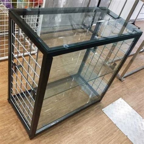 Black Border Glass Display Box 10 Mm Cuboidal At Rs 6600piece In