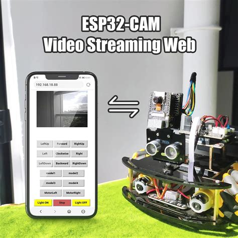 Complete Robot Starter Kit For Arduino Programming With Esp32 And Codes