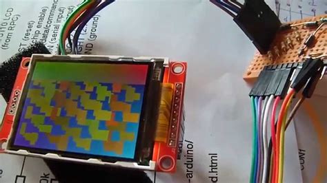 Test Afisaj 22 Cu Ili9341 Si Libraria Ucglib Youtube