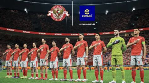 Efootball™ Welcomes The Indonesian National Team Konami And Pssi Make