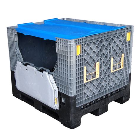 China Reusable Plastic Pallet Container Collapsible Pallet Crate Manufacturer And Supplier Yubo