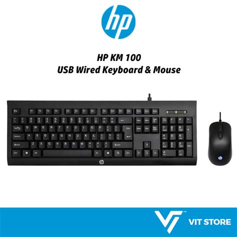 Hp Km Wired Usb Full Size Gaming Keyboard And Mouse Combo Set For Pc Laptop Lazada