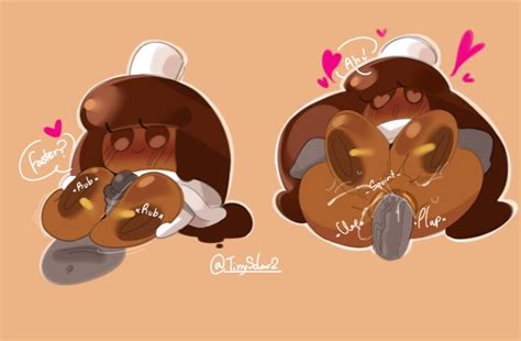 rule 34 big breasts breasts brown hair cocoa cookie cookie run cum