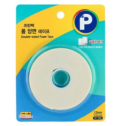 쇼모션 프린텍 폼 양면 테이프 12x4m 티몬