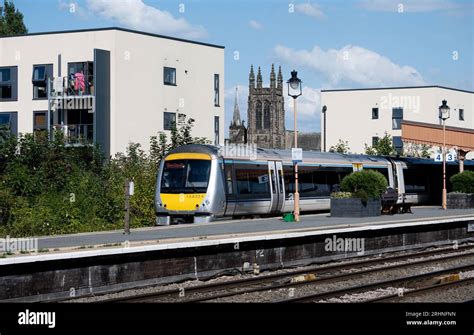Chiltern Railways Class 168 Diesel Train At Leamington Spa Station