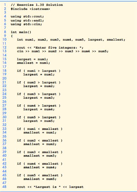 Write A Program That Prints The Numbers 1 To 4 On The Same Line With