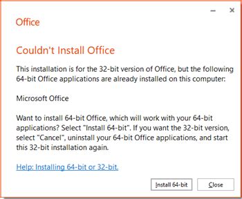 Side By Side Installs Of Bit And Bit Versions Of Access