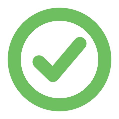 check mark icon vector checkmark icon approved symbol confirmation