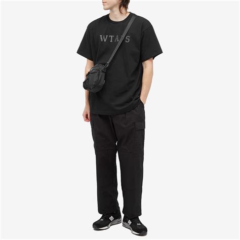 Wtaps College Ex46 T Shirt Black End Hk