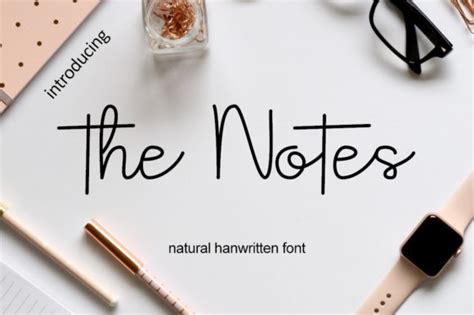 The Notes Font Font Canyon